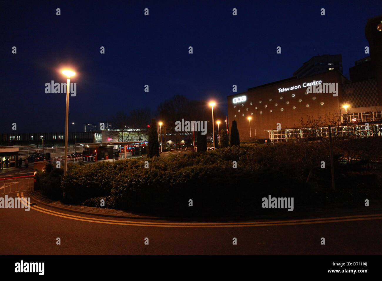 BBC Television Center TVC Last day of filming Stock Photo - Alamy