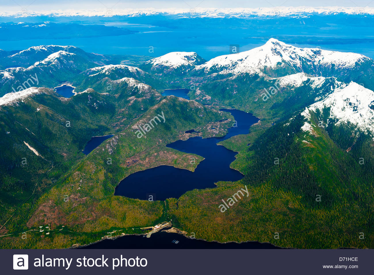 Ketchikan Aerial Stock Photos & Ketchikan Aerial Stock Images - Alamy