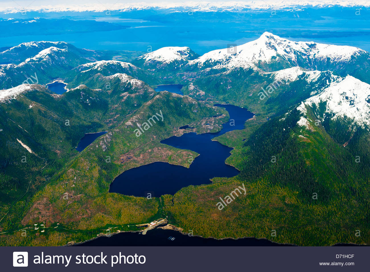 Ketchikan Alaska Aerial Stock Photos & Ketchikan Alaska Aerial Stock ...
