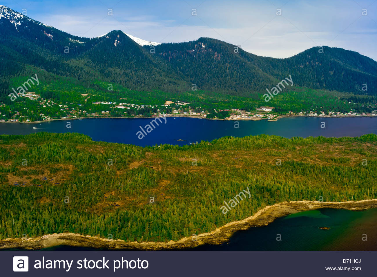 Ketchikan Alaska Aerial Stock Photos & Ketchikan Alaska Aerial Stock ...