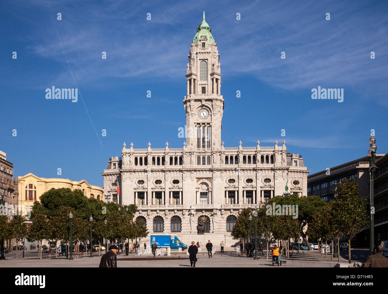 PORTO, PORTUGAL, CITY HALL Stock Photo - Alamy