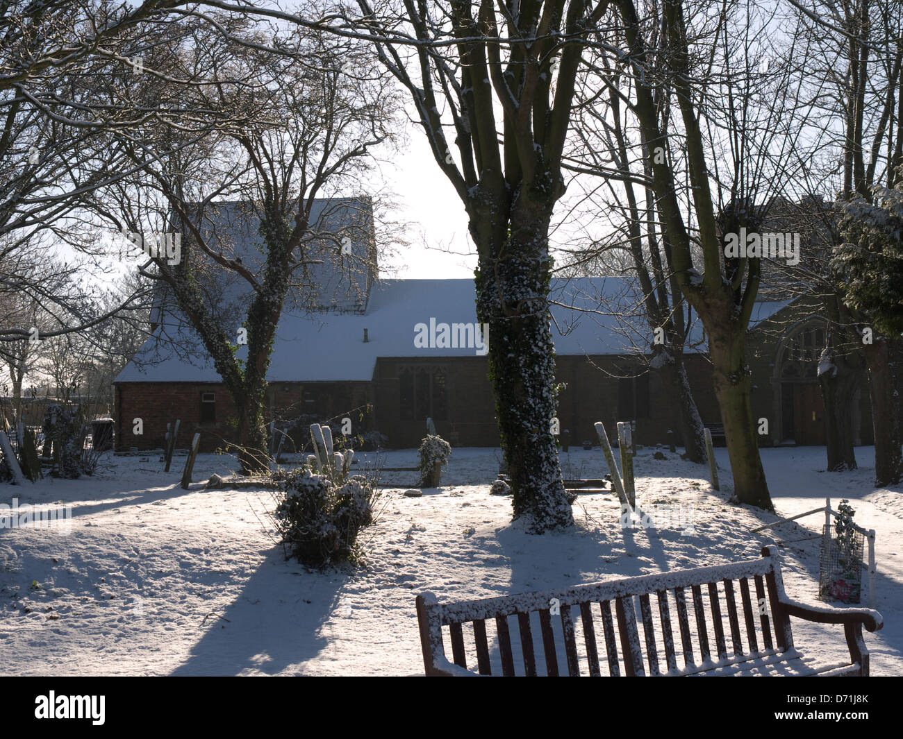 St. Mary's C of E church, Mablethorpe Stock Photo - Alamy