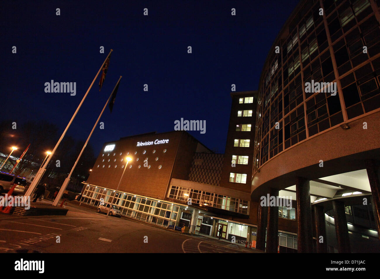 BBC Television Center TVC Last day of filming Stock Photo - Alamy