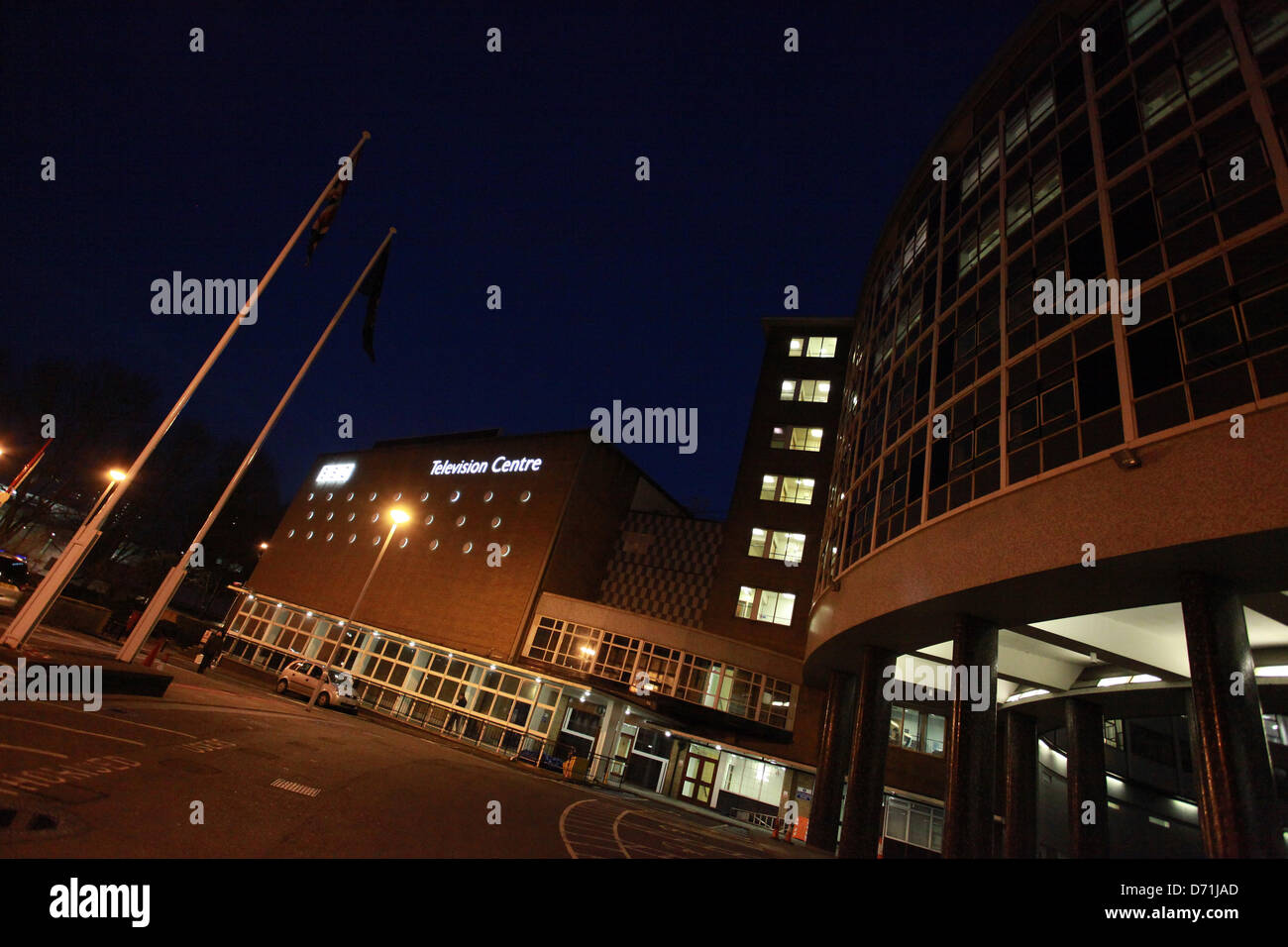 BBC Television Center TVC Last day of filming Stock Photo - Alamy