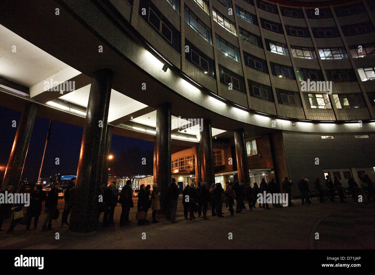 BBC Television Center TVC Last day of filming Stock Photo - Alamy