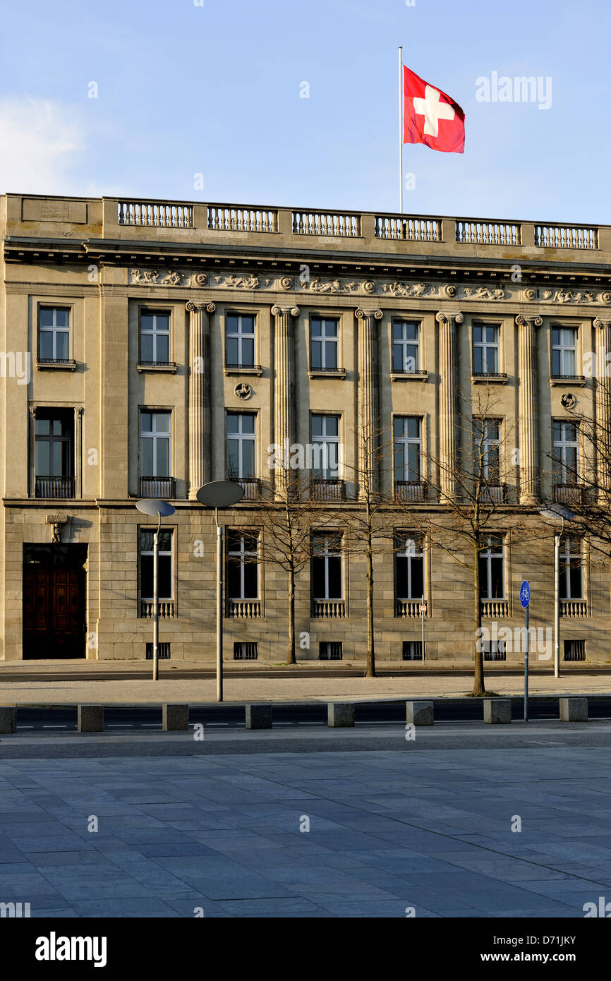 Berlin, Swiss embassy, swiss, germany,photo Kazimierz Jurewicz Stock ...