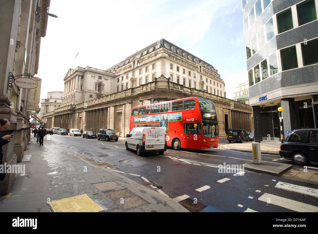 Bank of England, Threadneedle Street, London Stock Photo - Alamy
