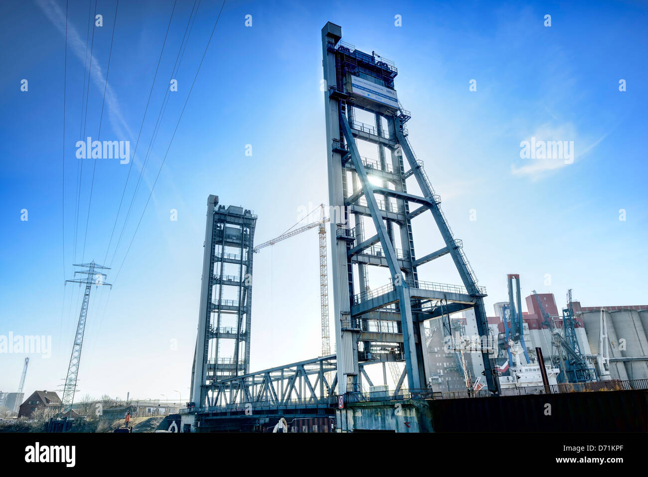 Rethe bridge hamburg hi-res stock photography and images - Alamy