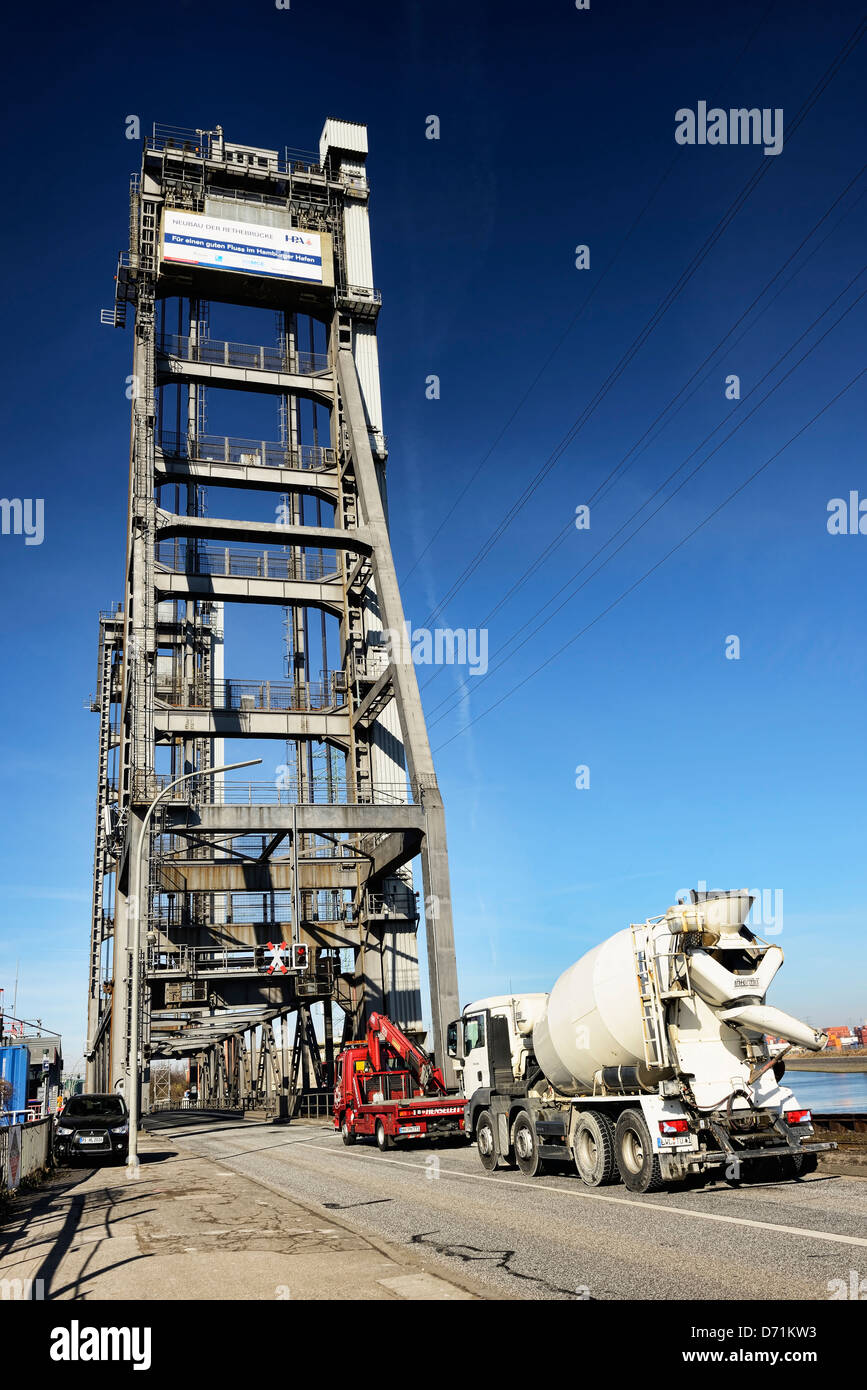 Rethe bridge hamburg hi-res stock photography and images - Alamy