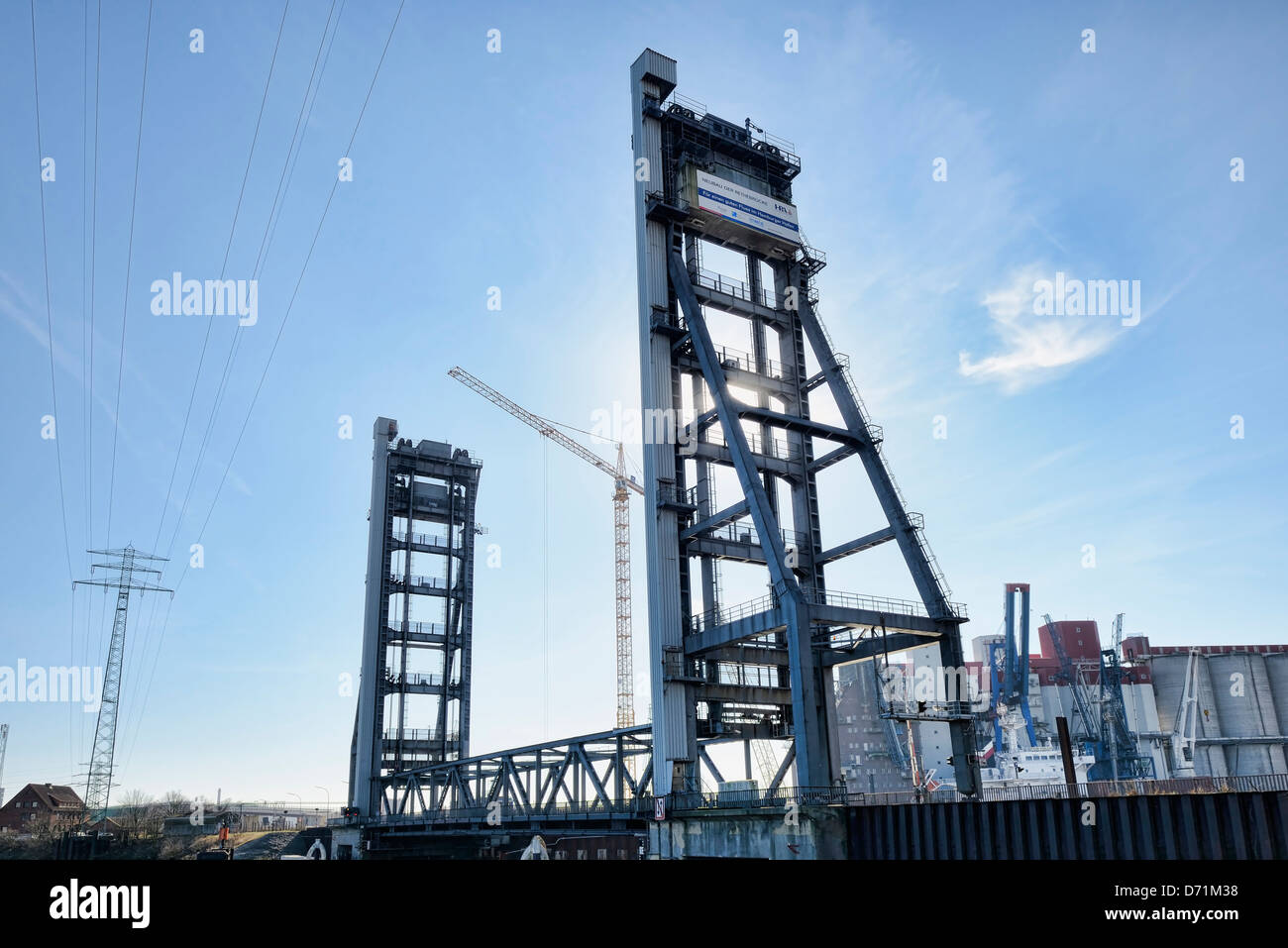Rethe bridge hamburg hi-res stock photography and images - Alamy
