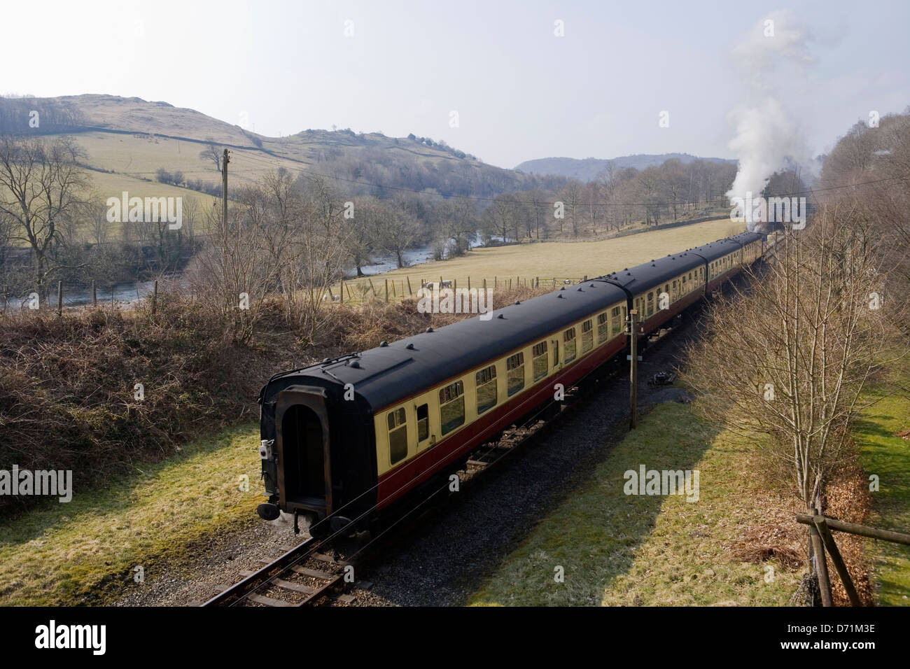 Lake district steam train hi-res stock photography and images - Alamy
