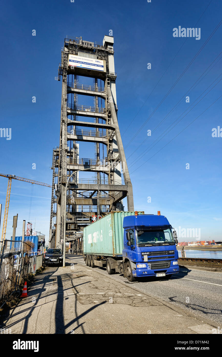 Rethe bridge hamburg hi-res stock photography and images - Alamy
