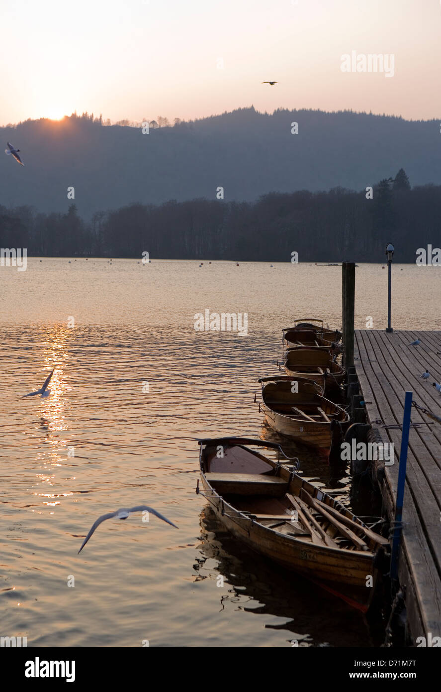 Lake district sunset hi-res stock photography and images - Alamy
