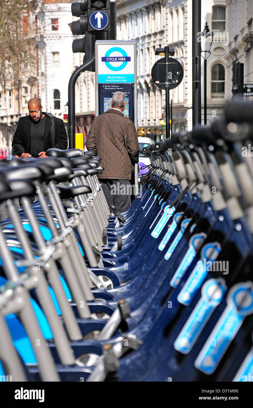 London boris bike scheme hi-res stock photography and images - Alamy