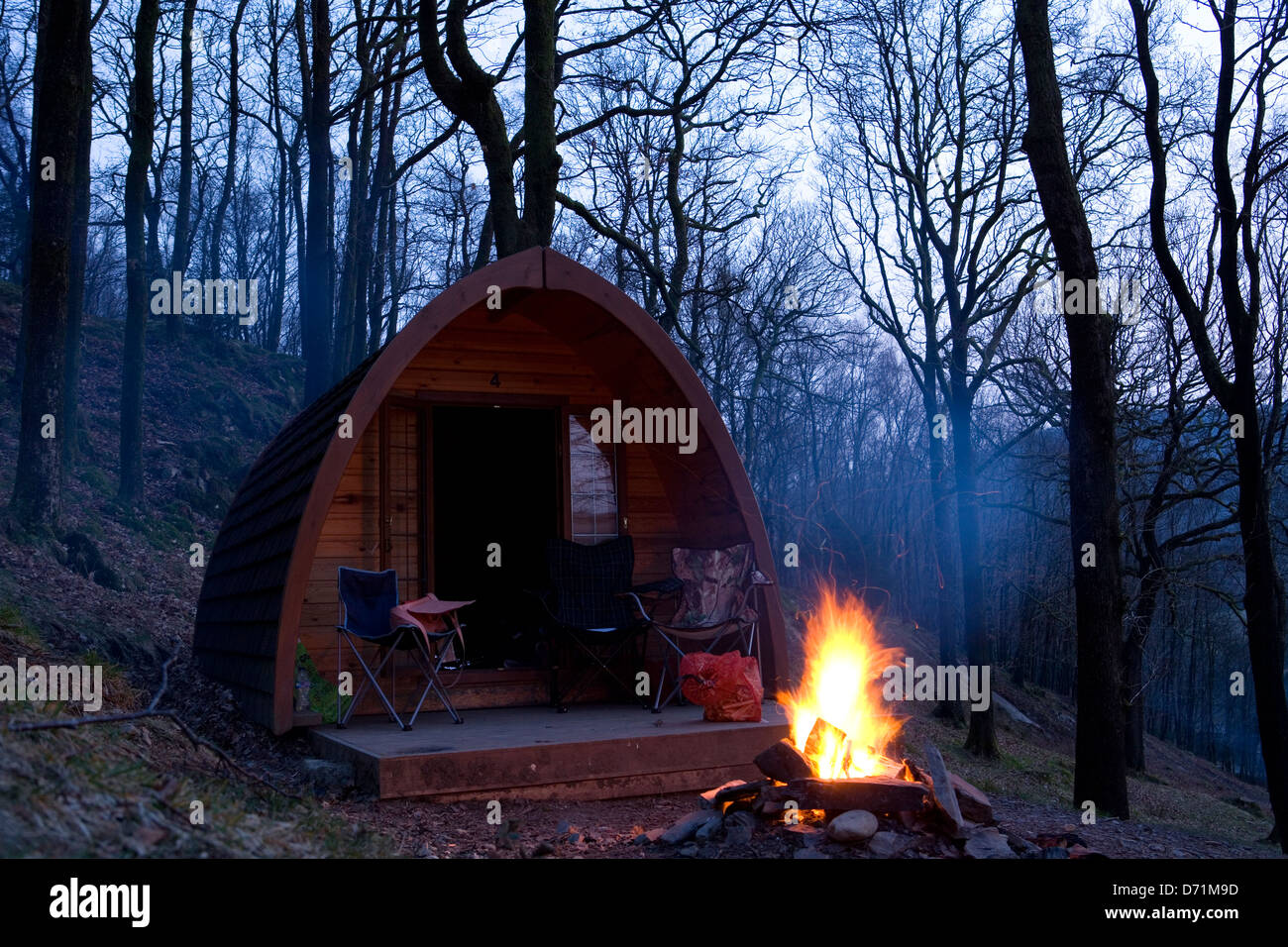 Pod camping hi-res stock photography and images - Alamy