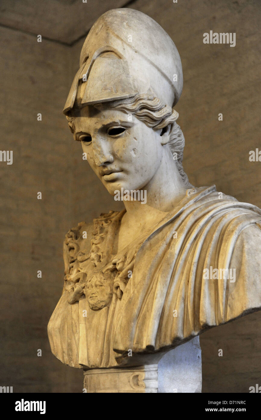 Athena bust hi-res stock photography and images - Alamy