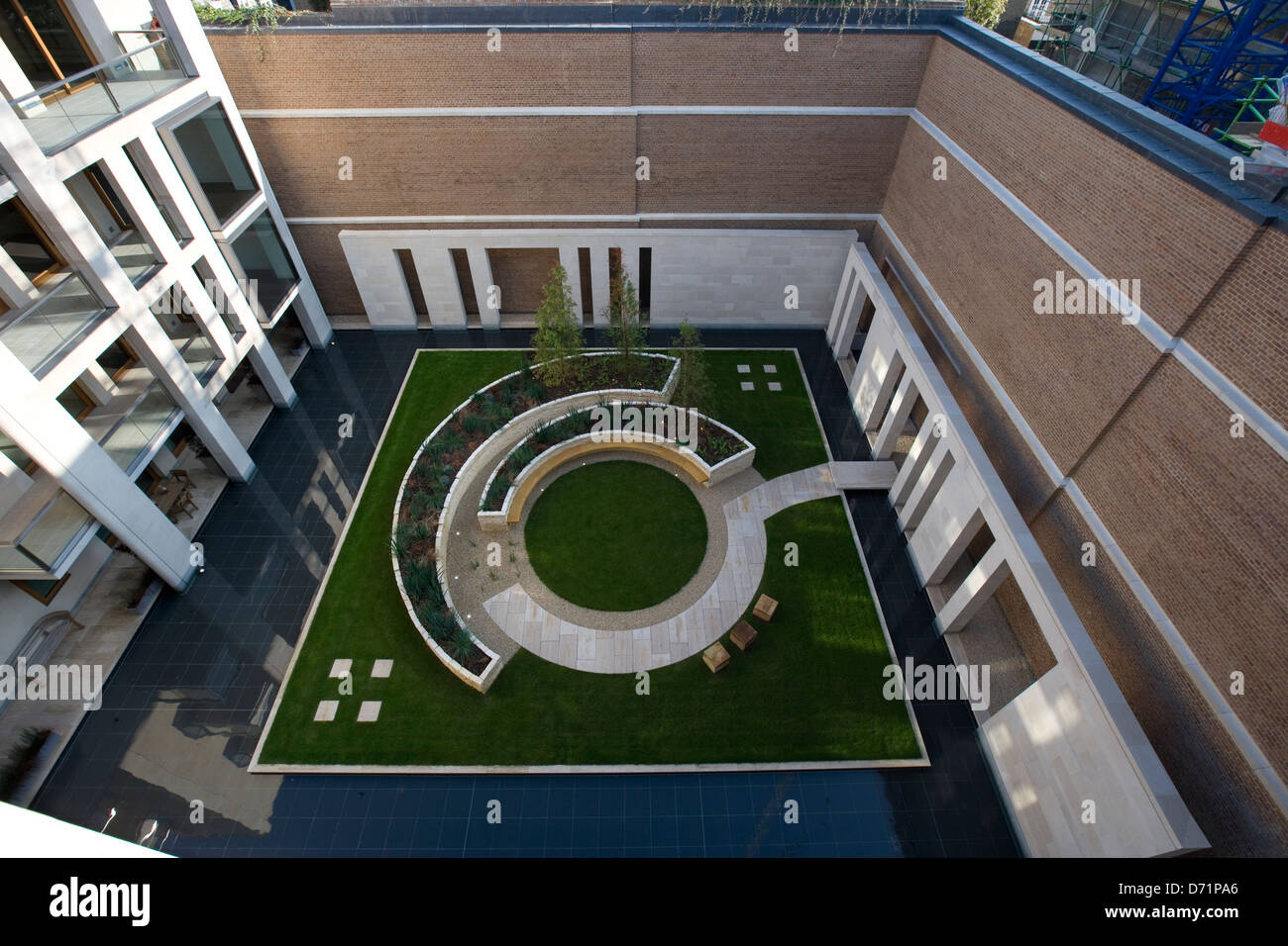 Apartment building in central London England Stock Photo - Alamy