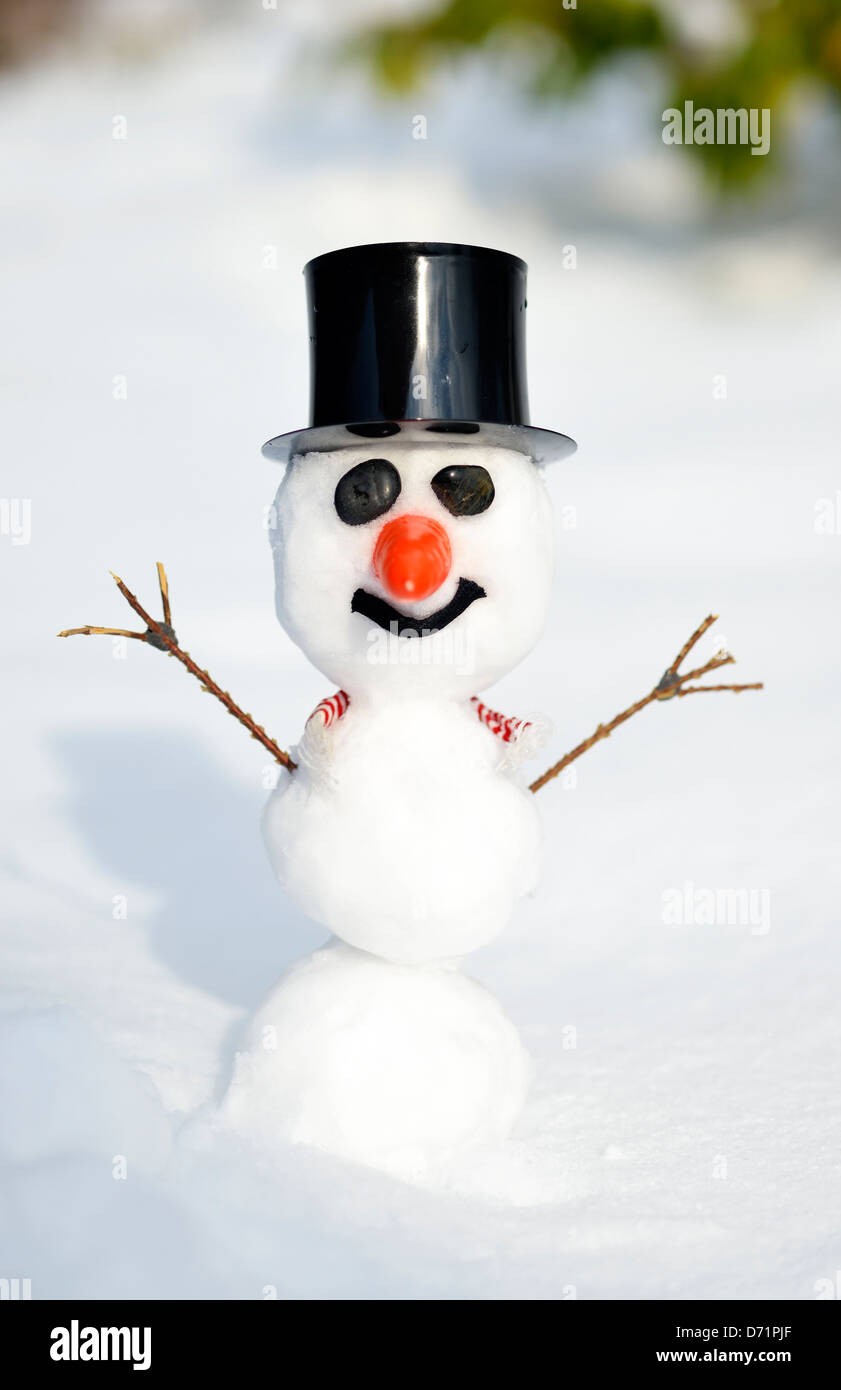 Snowman laughing hi-res stock photography and images - Alamy