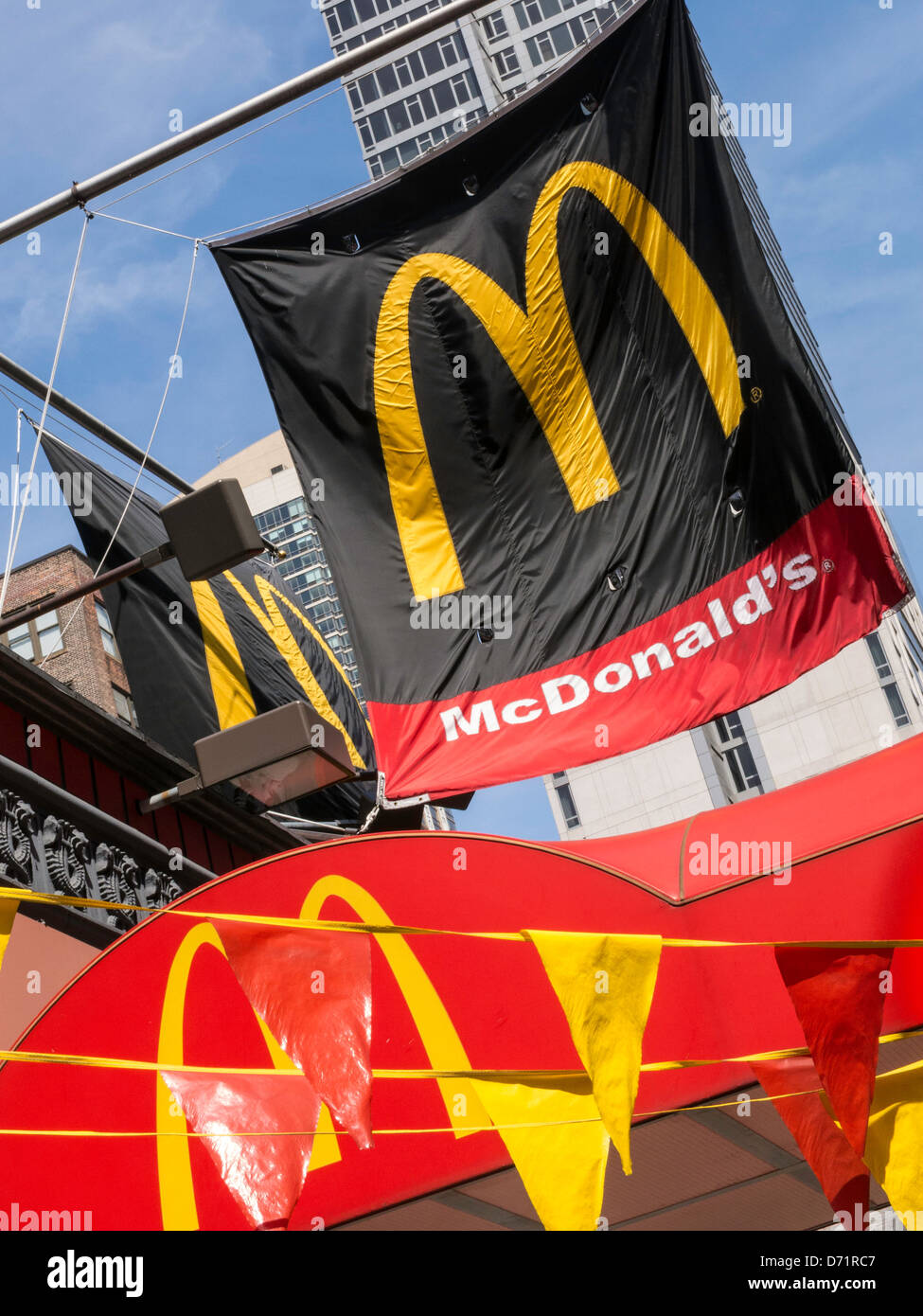 Mcdonalds banner hi-res stock photography and images - Alamy