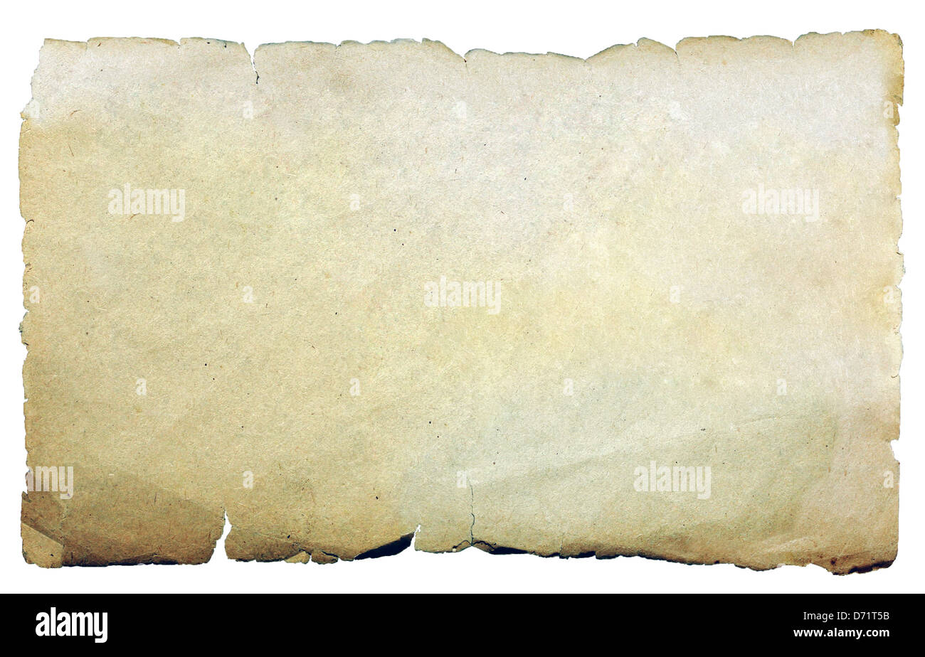 Vintage texture old paper background isolated on white Stock Photo - Alamy
