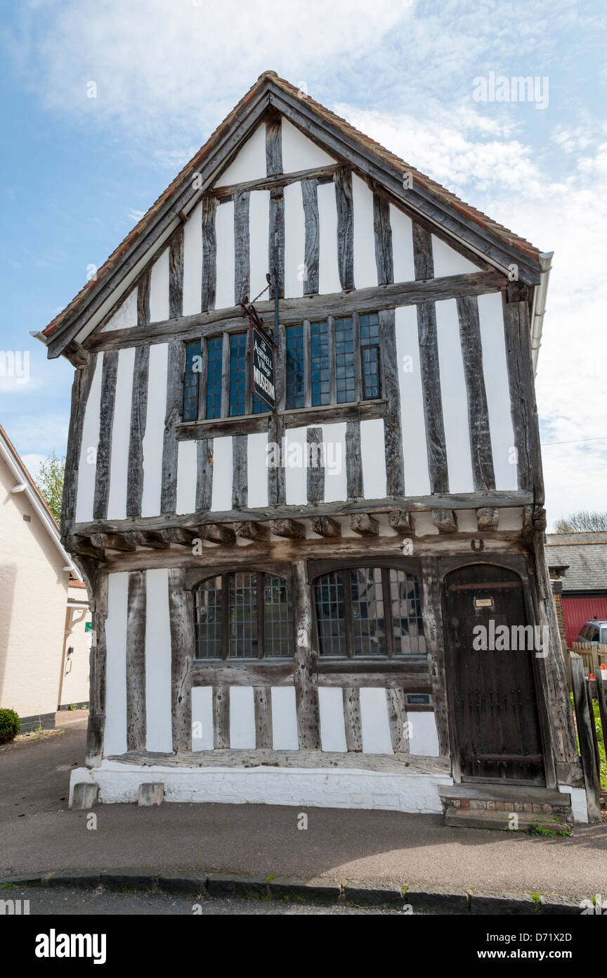 The Ashwell Village Museum timber framed building and sign Ashwell ...