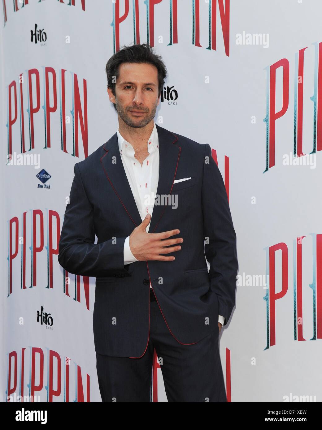 New York, USA. April 25, 2013. Marco Zunino in attendance for PIPPIN ...