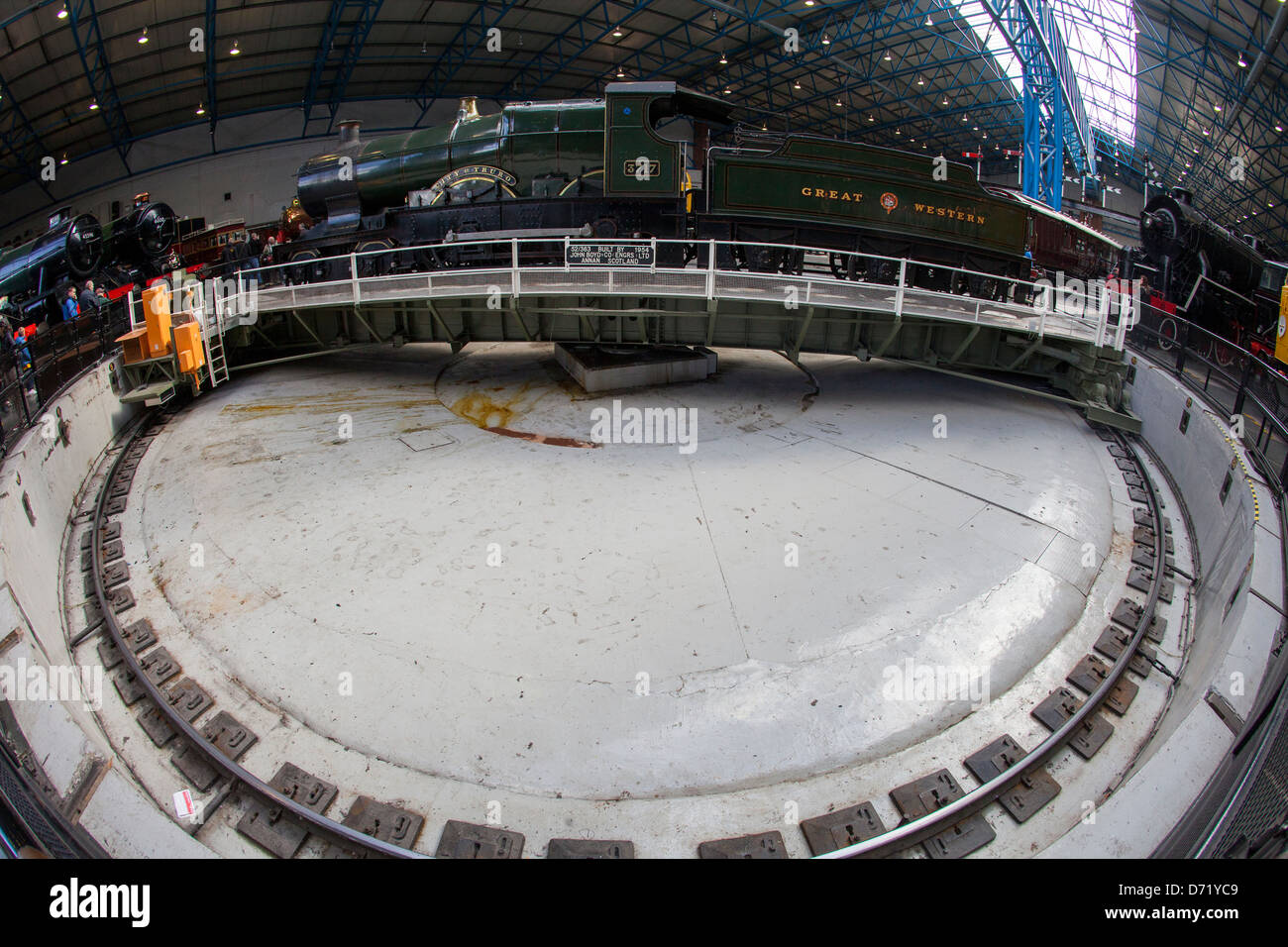 Railway turntable hi-res stock photography and images - Alamy