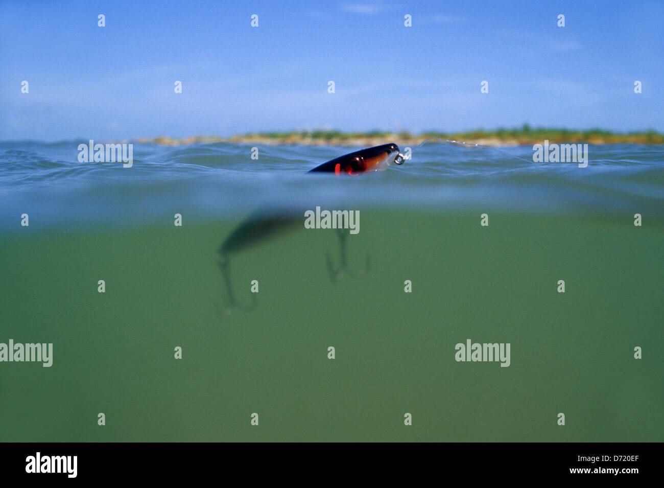 Trout lure underwater hi-res stock photography and images - Alamy
