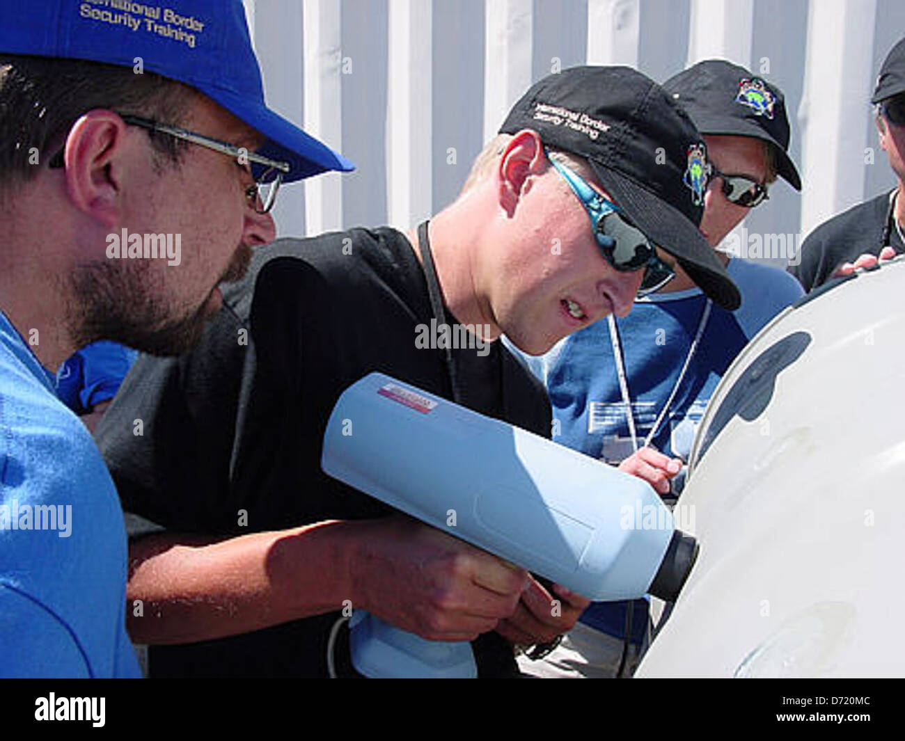 The RADACAD Border Training Inspection system, developed by PNNL, is ...