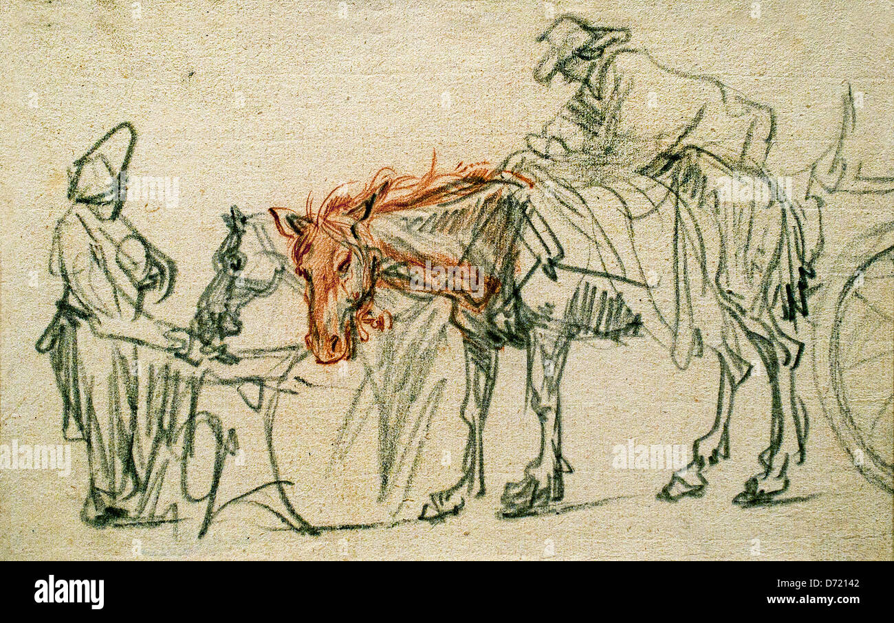 Ink drawing rembrandt hi-res stock photography and images - Alamy