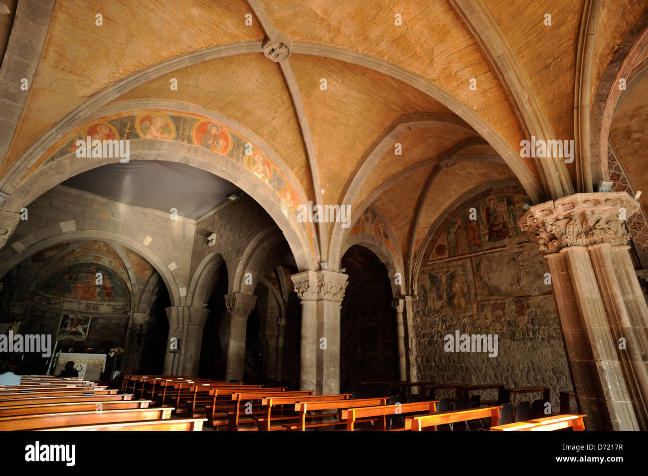 Medieval church interior hi-res stock photography and images - Alamy