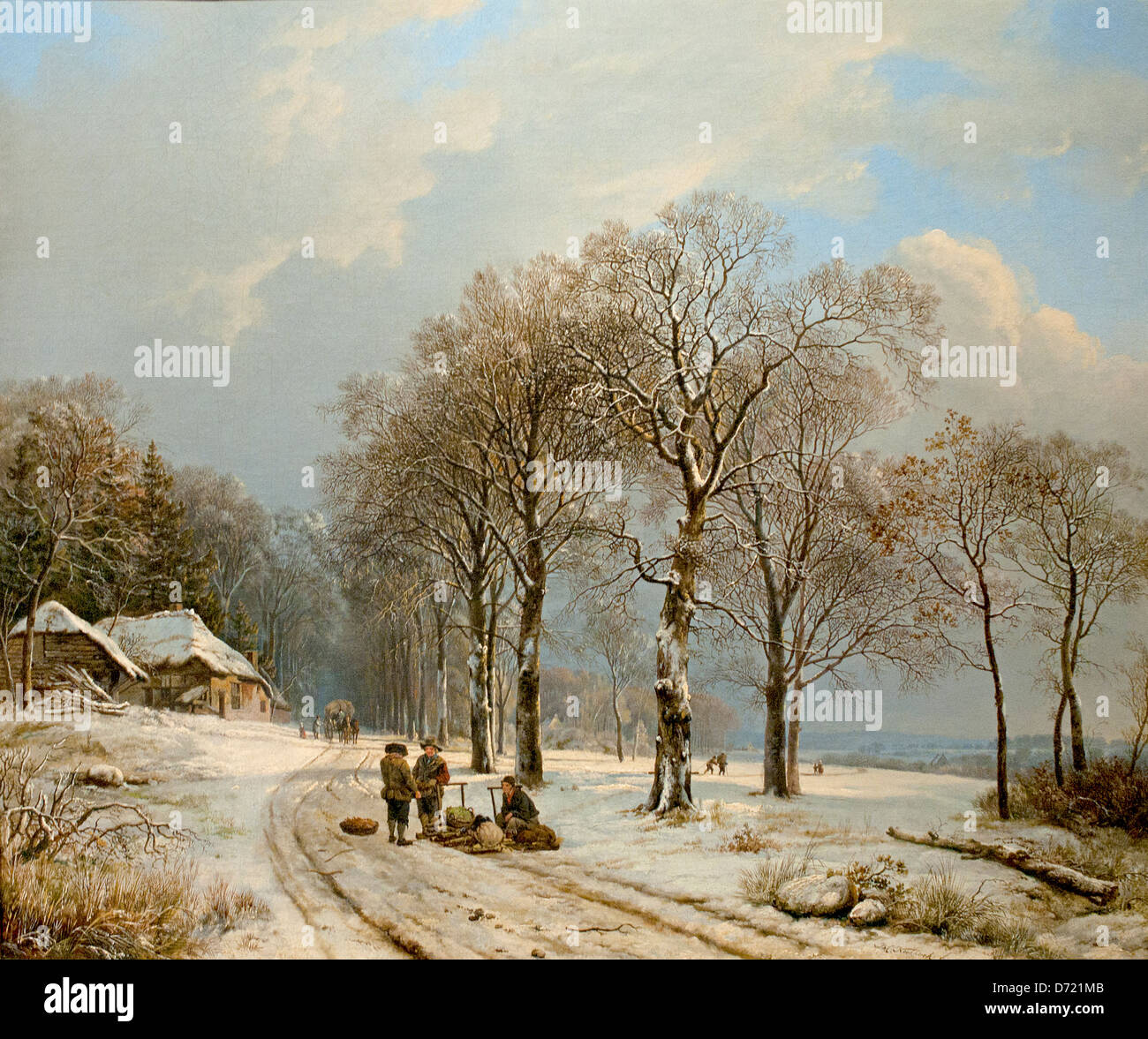 Dutch winter landscape paintings hi-res stock photography and images ...