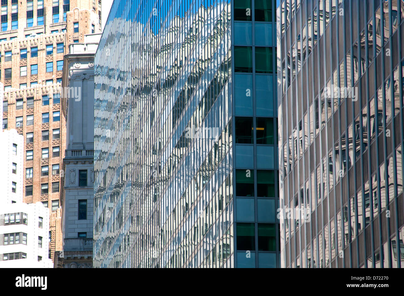 Buildings in Manhattan New York Stock Photo - Alamy
