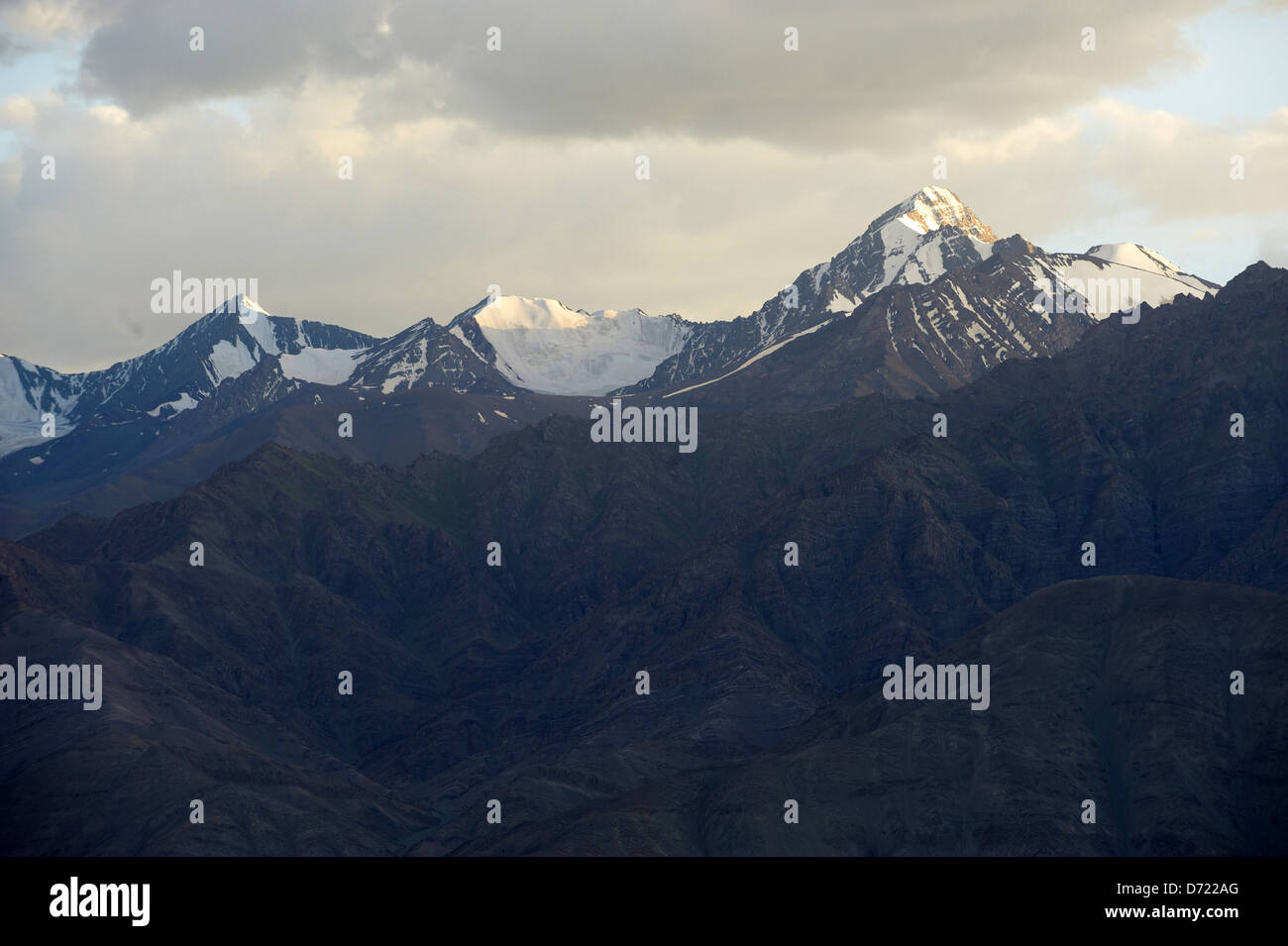 Rugged mountain ridges at the Indian Himalayas Stock Photo - Alamy