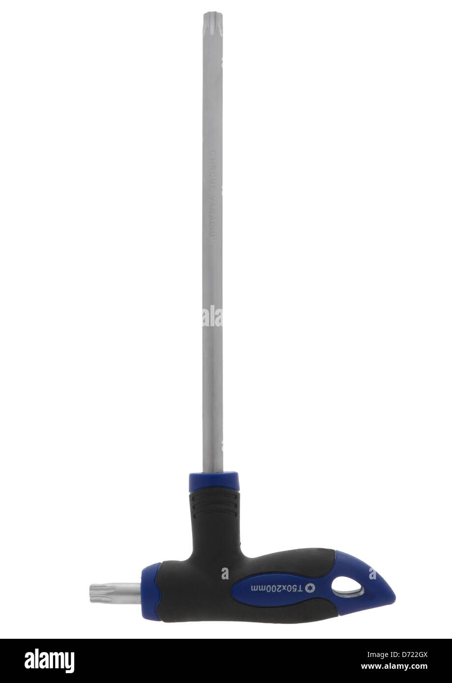 T handle trx star torq key on white background Stock Photo - Alamy