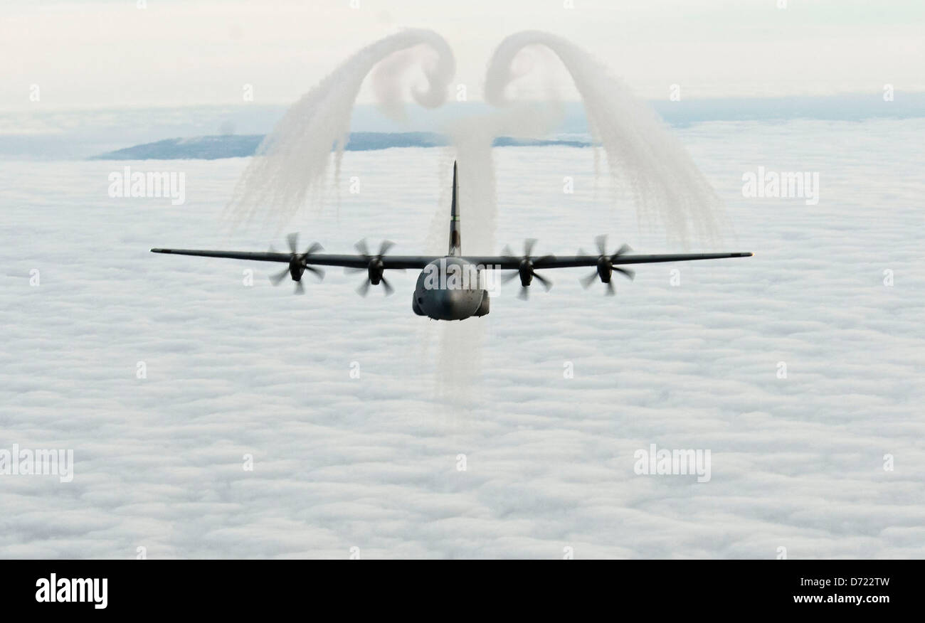 Ac 130 Flares Wallpaper
