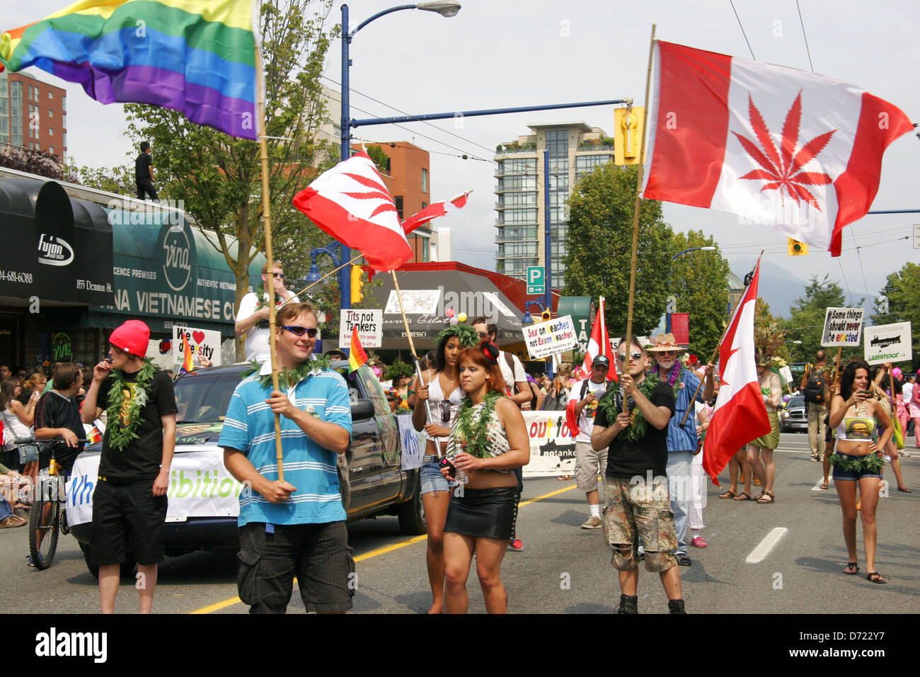 Cannabis legalisation protest canada hi-res stock photography and ...