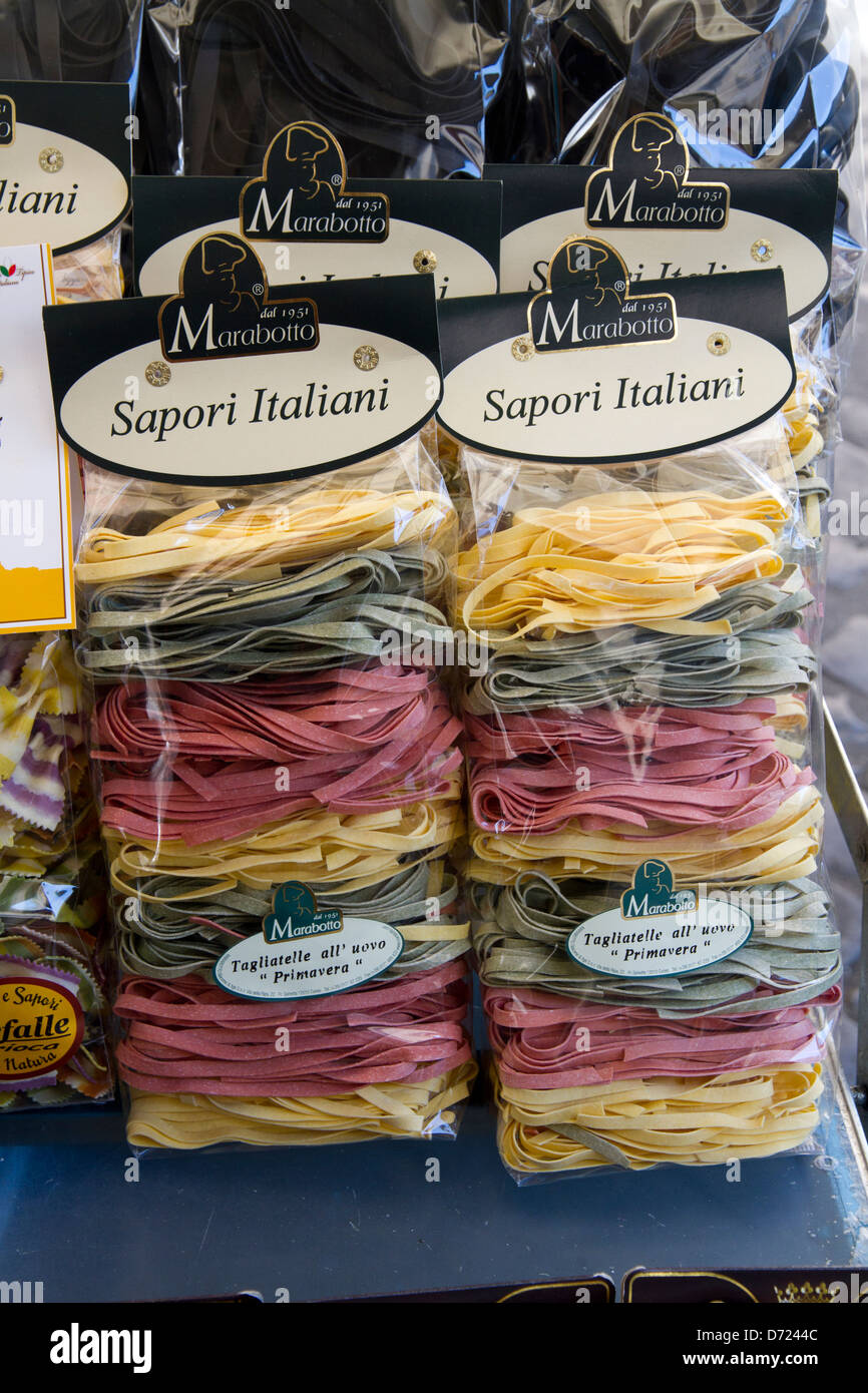 dried pasta Italian food typical Stock Photo - Alamy