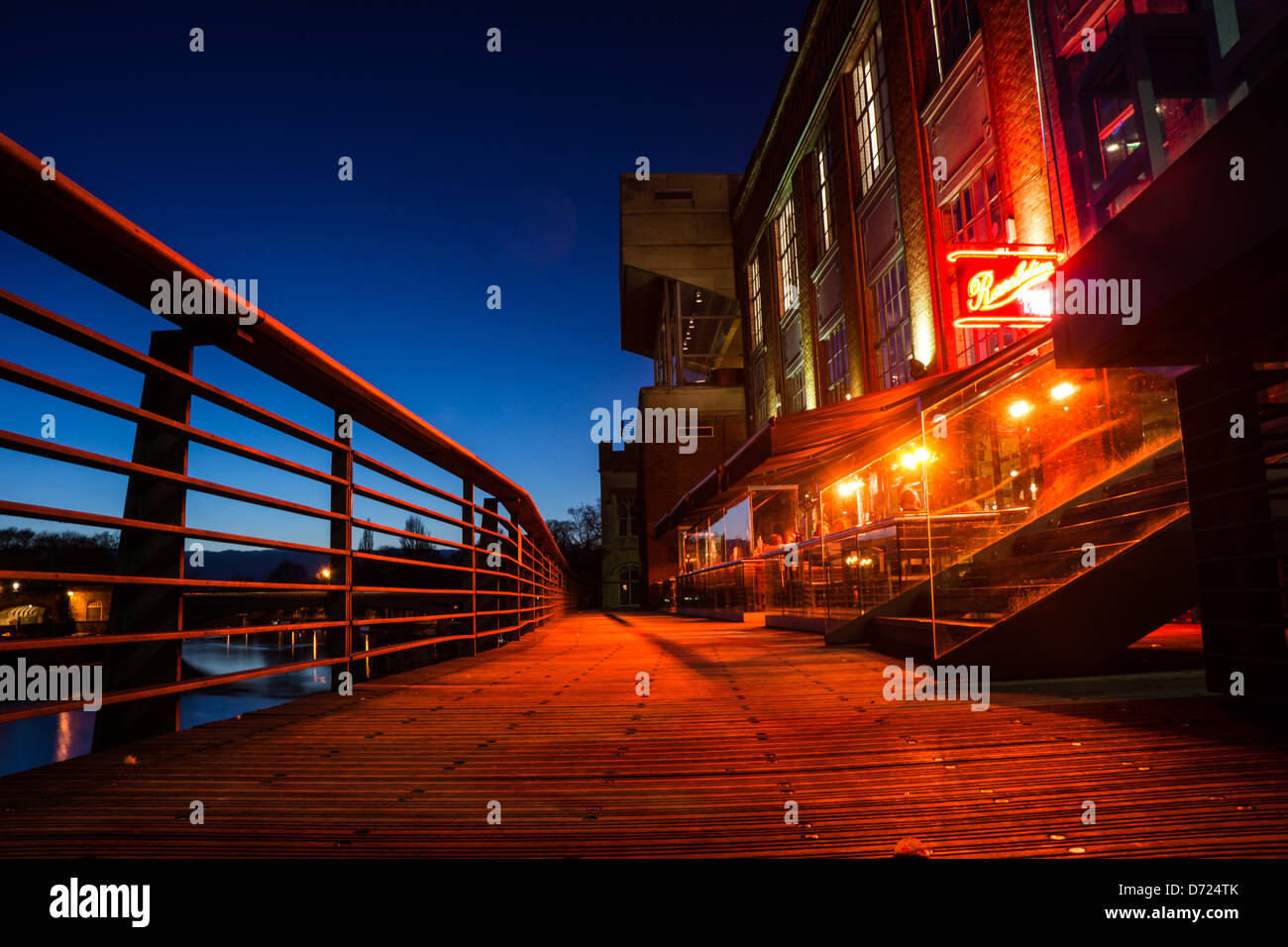 Bars at night hi-res stock photography and images - Alamy