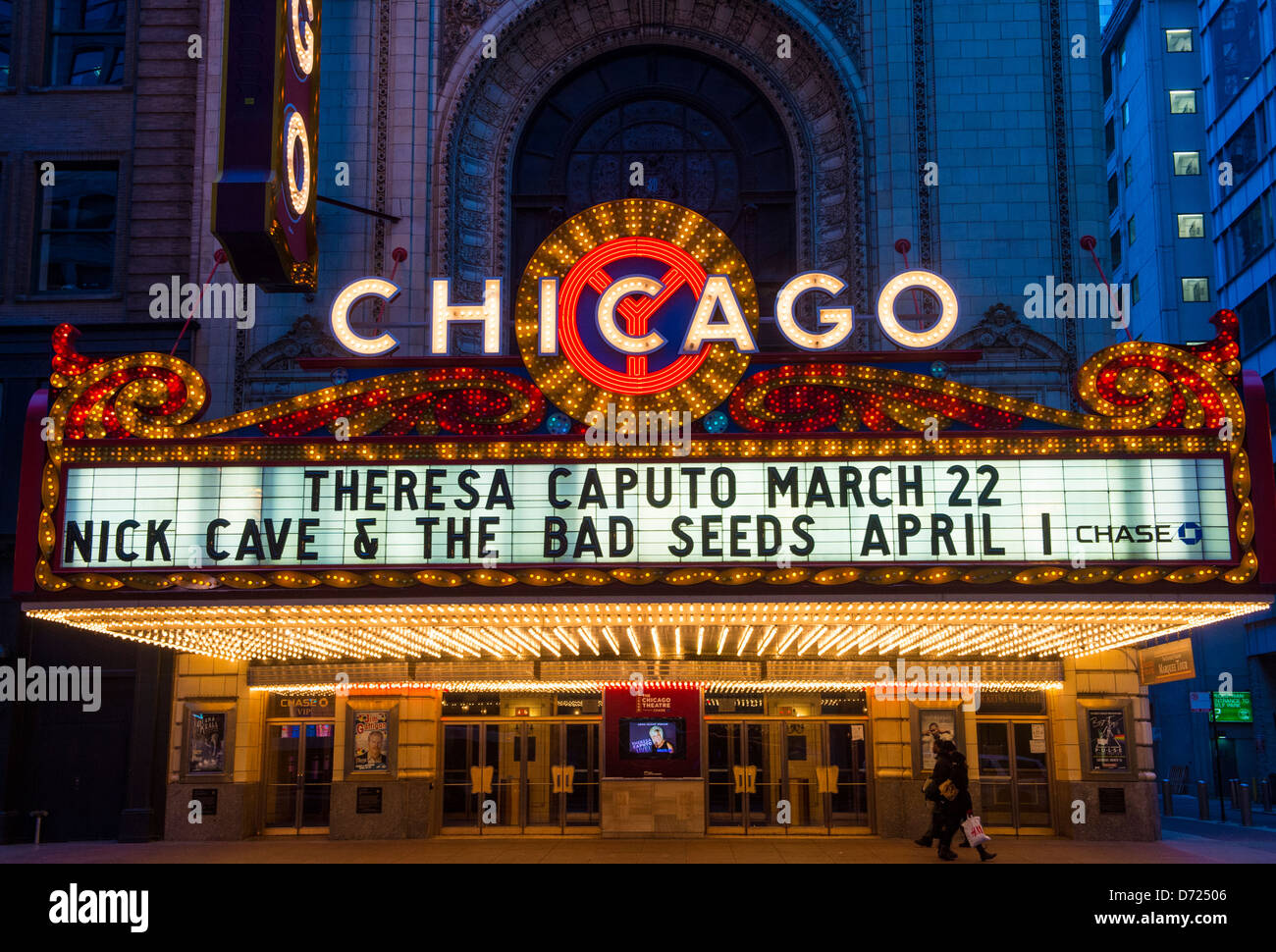 Chicago Theater Sign High Resolution Stock Photography and Images - Alamy