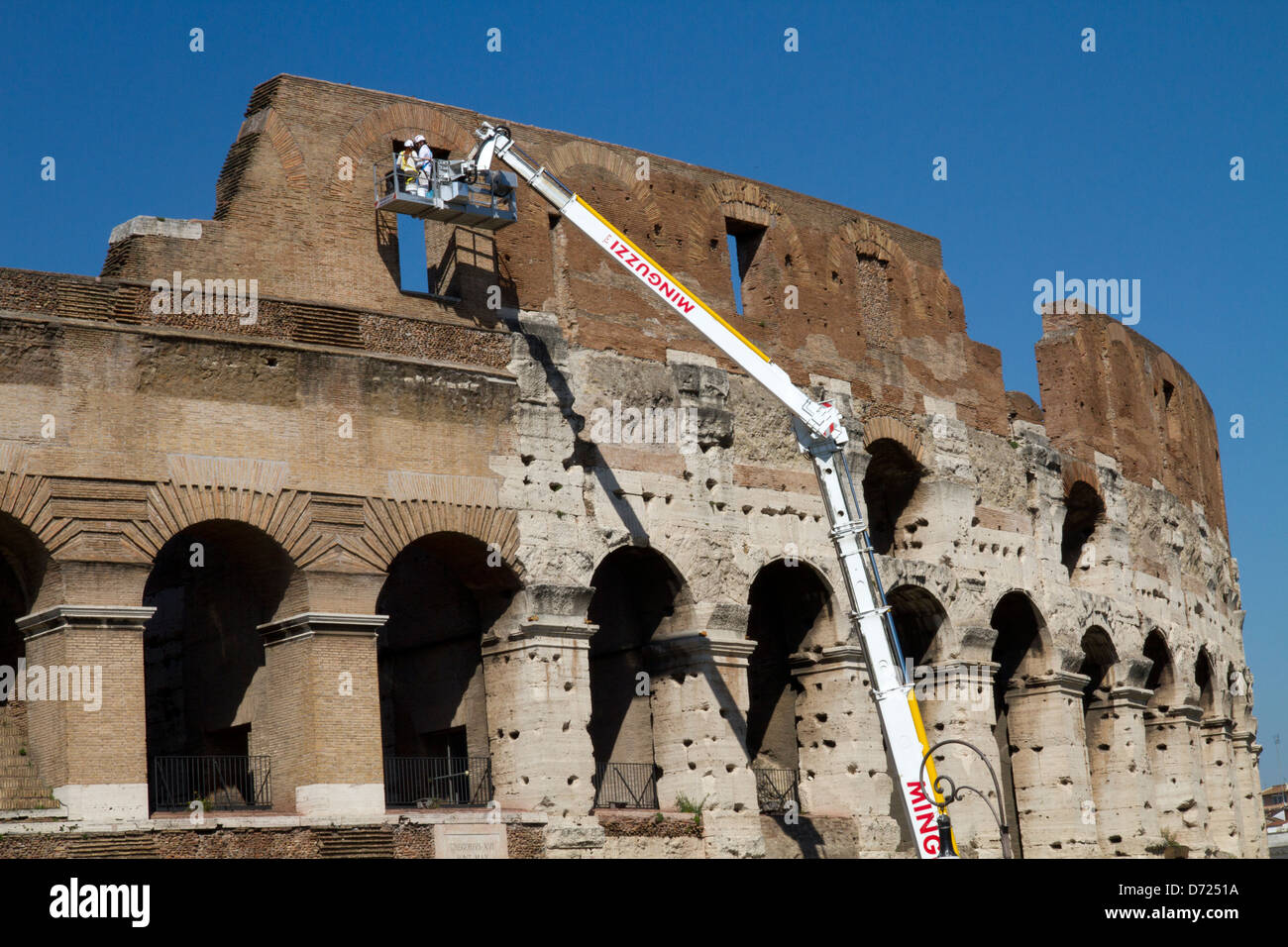 Colosseum aerial hi-res stock photography and images - Alamy