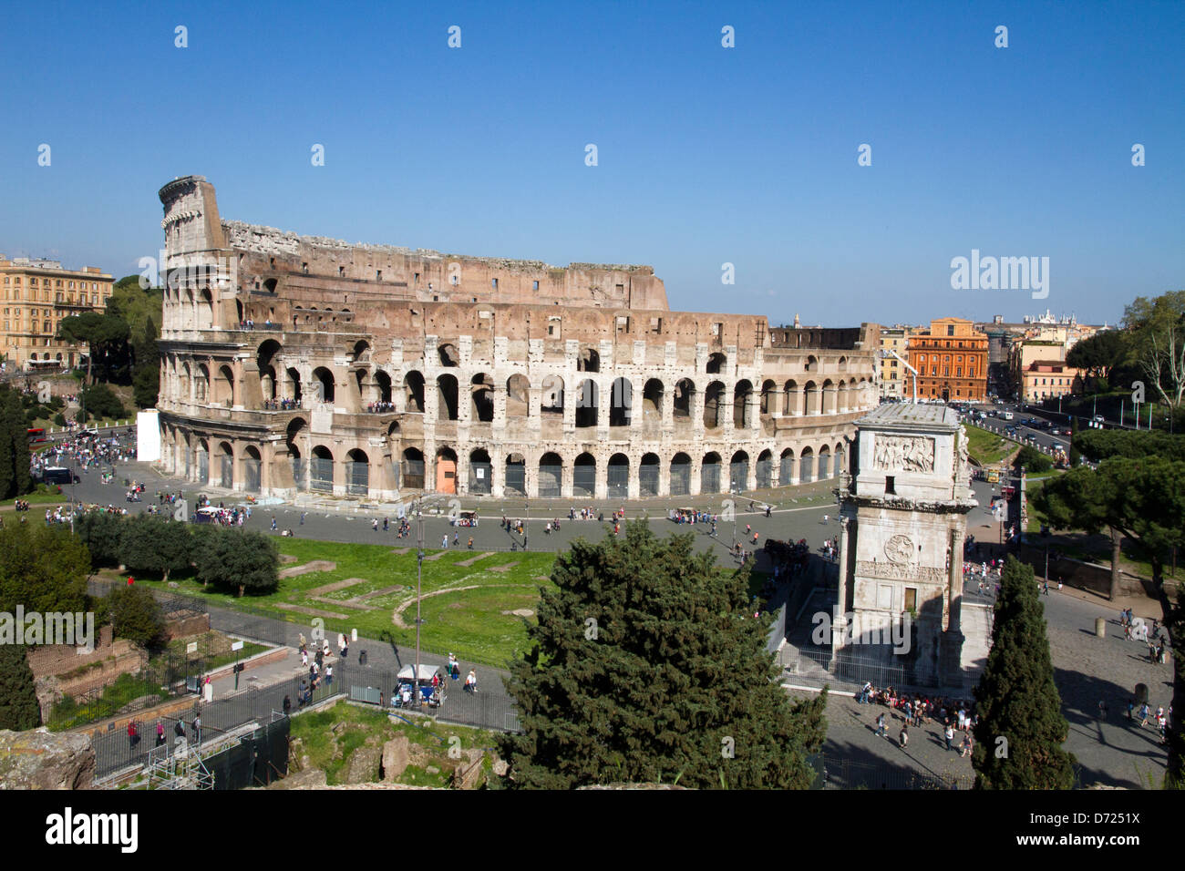 Italy roman forum hi-res stock photography and images - Alamy