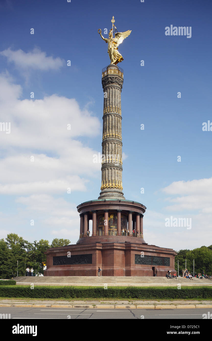 Berlin, Germany, Victory Column at Great Star Stock Photo - Alamy
