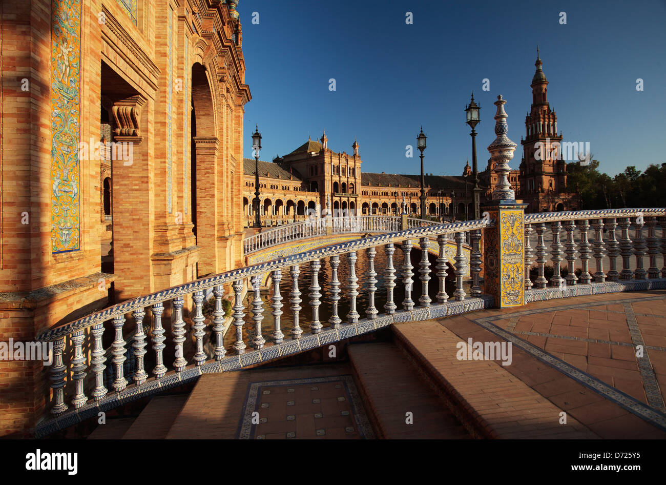 Plaza de España, Seville, Spain Stock Photo - Alamy