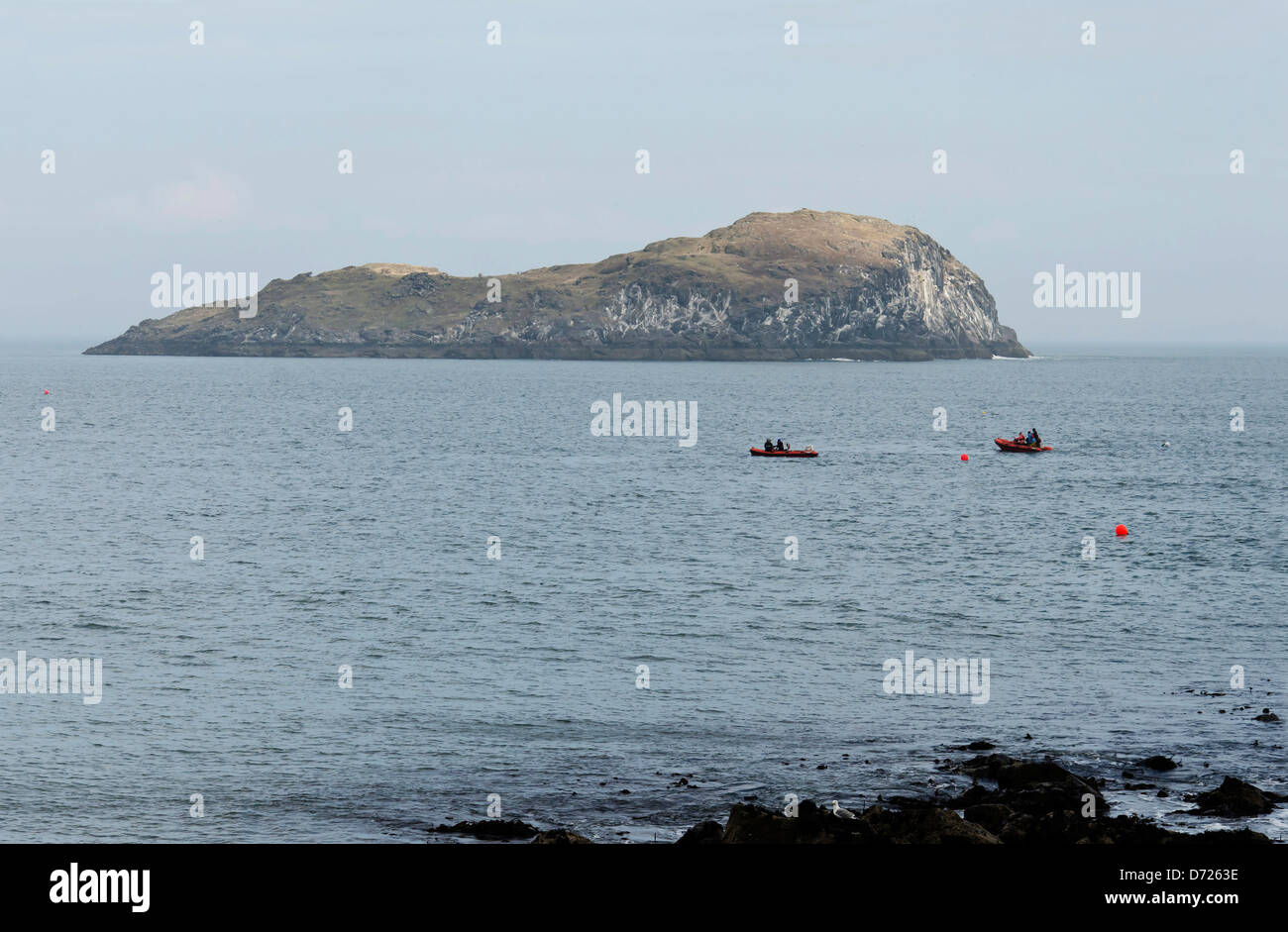 Craigleith island seaside coast hi-res stock photography and images - Alamy