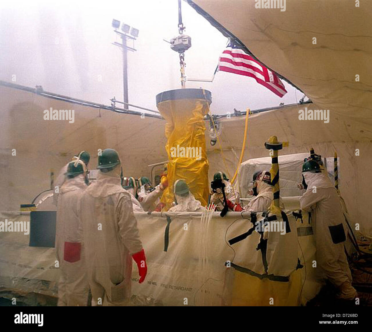The tanks at the Hanford Site are used for storing nuclear waste and ...