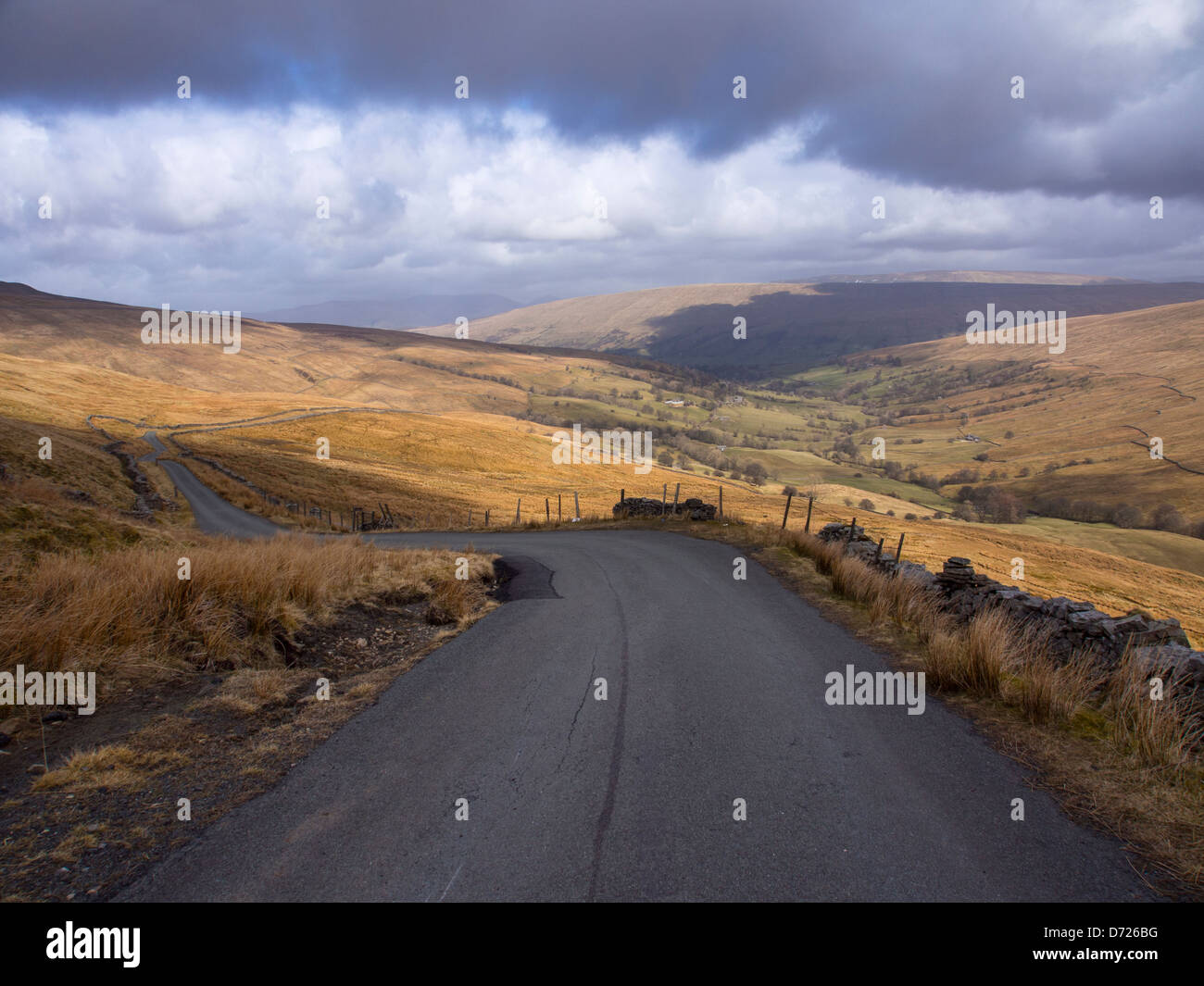 England, North Yorkshire, Yorkshire Dales National Park. Deepdale, a ...