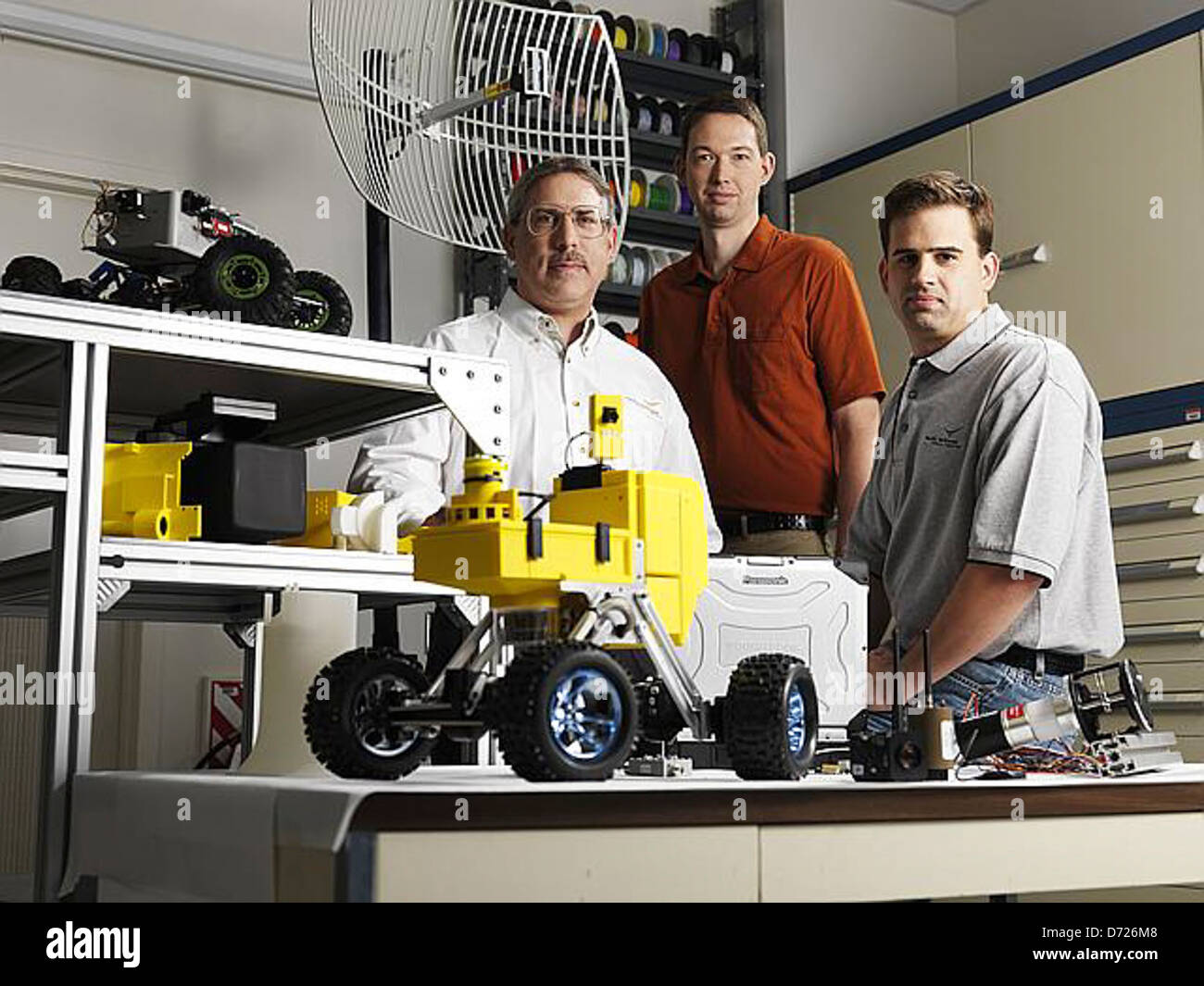 The unmanned sampling system is a ground-based robot developed by PNNL ...