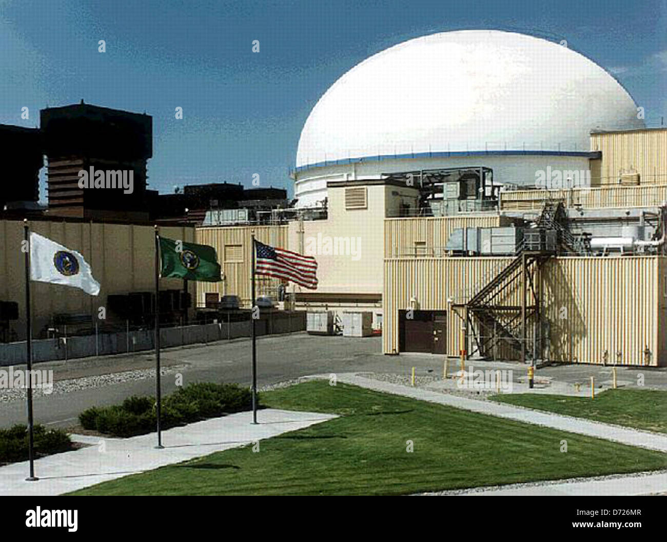 The FFTF (Fast Flux Test Facility) containment exterior at PNNL is a ...