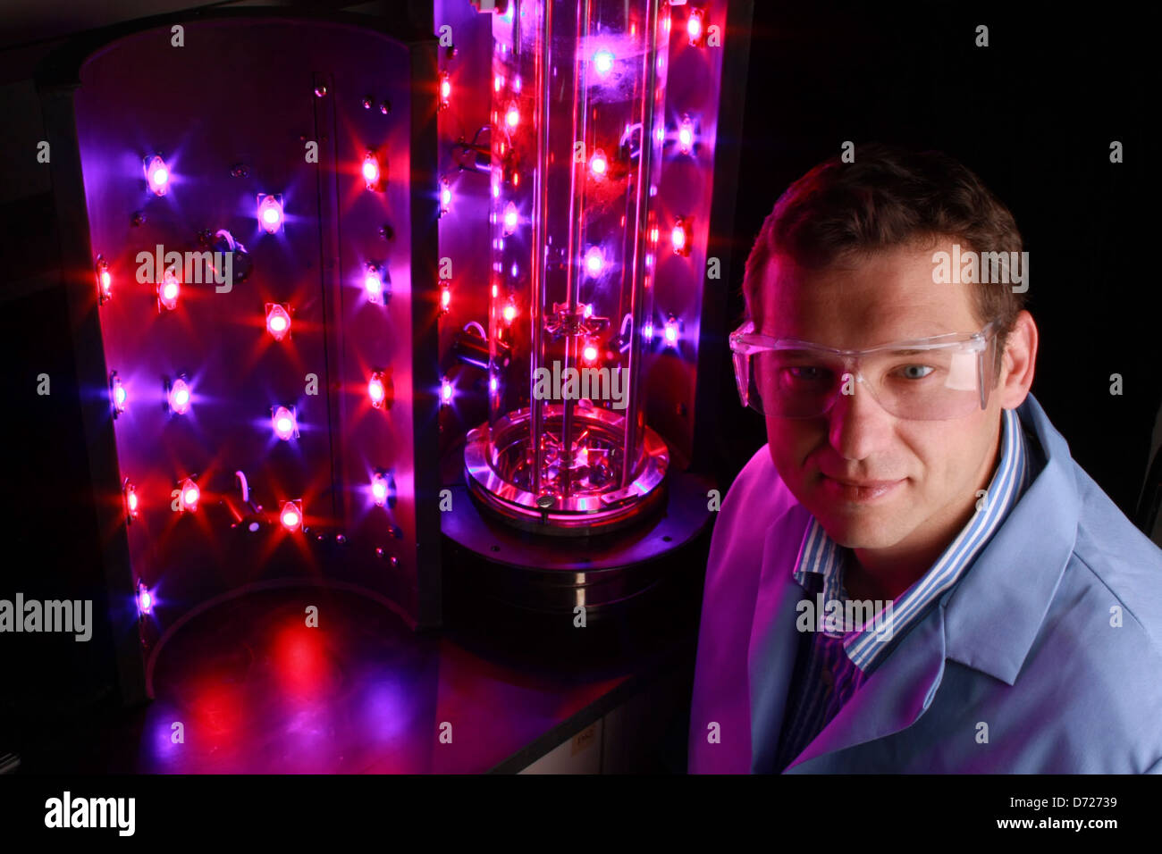 PNNL’s photobioreactor research focuses on biological and biomolecular sciences, exploring ...